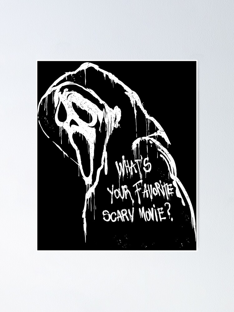 "Ghostface Graffiti " Poster for Sale by XavierKlassen | Redbubble