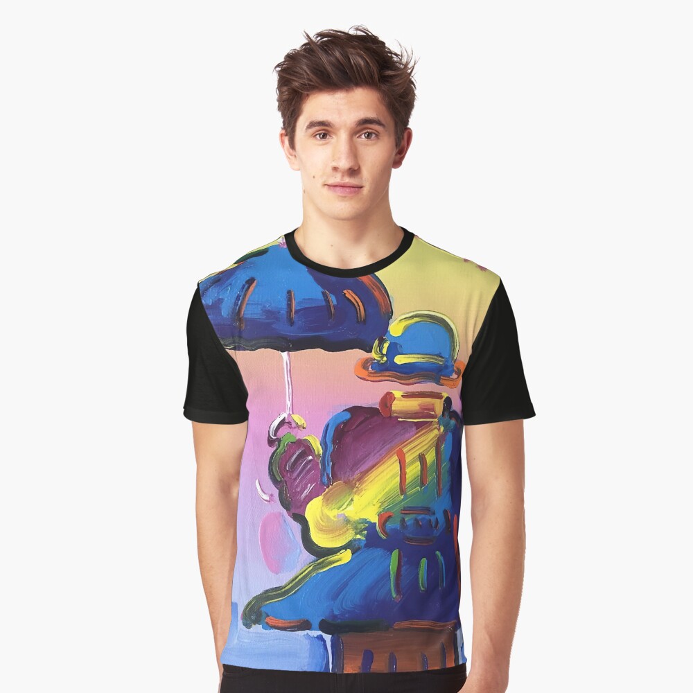 "Peter Max art and gift for sales" Sticker by EditorArt | Redbubble
