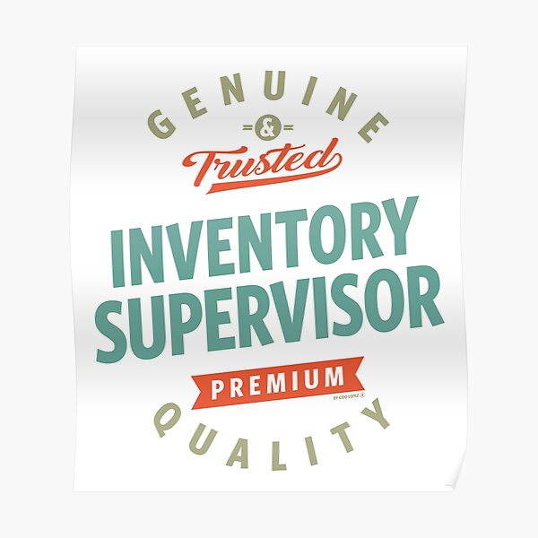 Inventory Posters | Redbubble