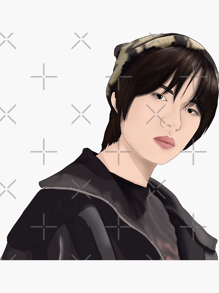 "Beomgyu lovesong TXT no bg ver" Sticker for Sale by MintyLix | Redbubble