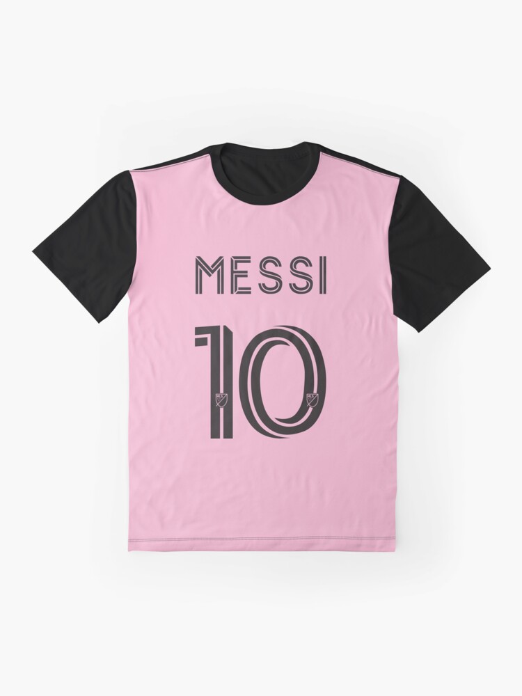 "Messi Inter Miami Pink Unofficial Merch" Graphic T-Shirt for Sale by ...