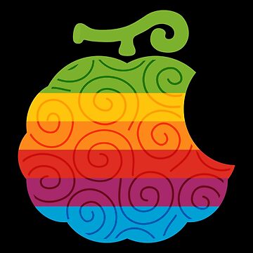 "Devil Fruit Logo" Sticker for Sale by Hachikai | Redbubble