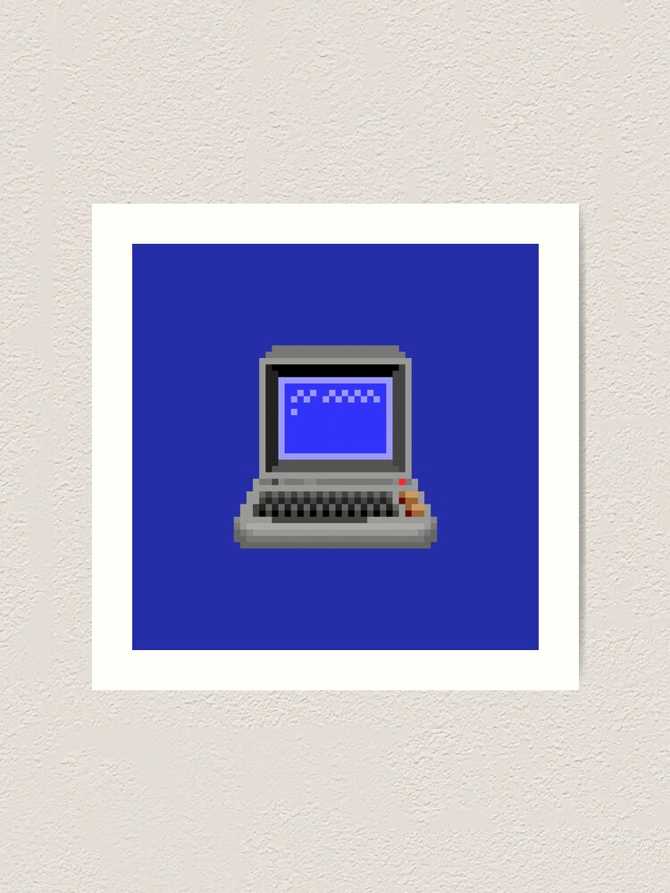 "Retro Home Computer 8-Bit Pixel Art" Art Print for Sale by 8bitpoet ...
