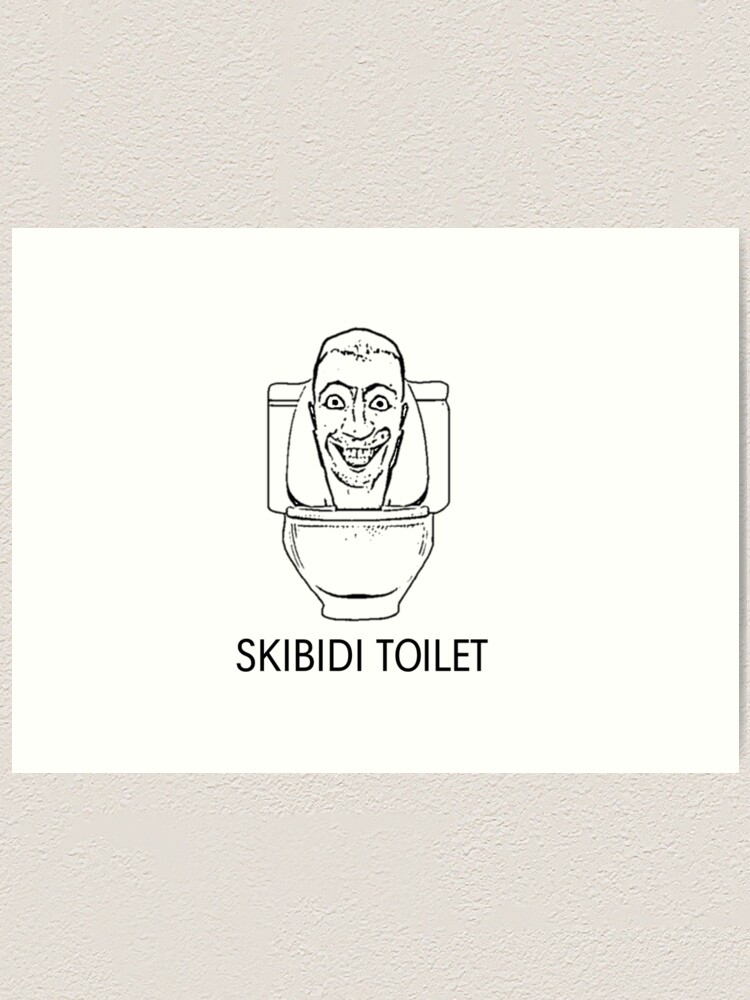 "Skibidi Toilet" Art Print for Sale by Mikomantab | Redbubble