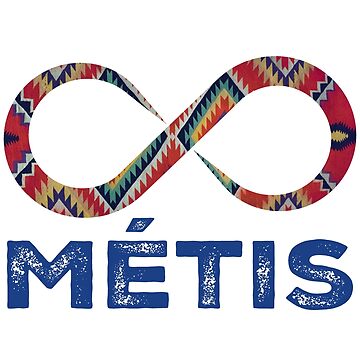 "Metis flag, Métis sash metis symbols..." Sticker for Sale by Flags and ...