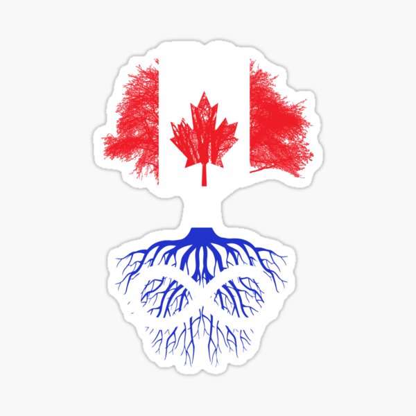 "Metis canadian, metis flag and canadian flag..." Sticker for Sale by ...