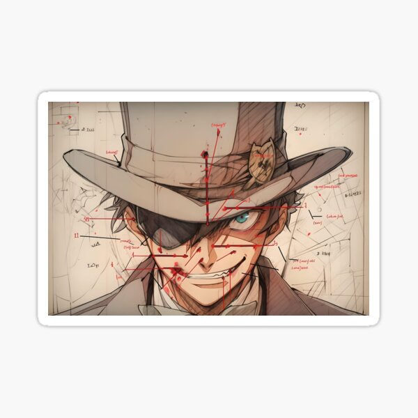 "Jack The Ripper" Sticker for Sale by OutsideAgency | Redbubble