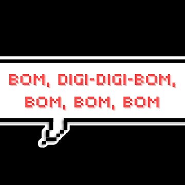 "Bom, digi-digi-bom, bom, bom, bom - Topline - Stray Kids" Sticker by ...