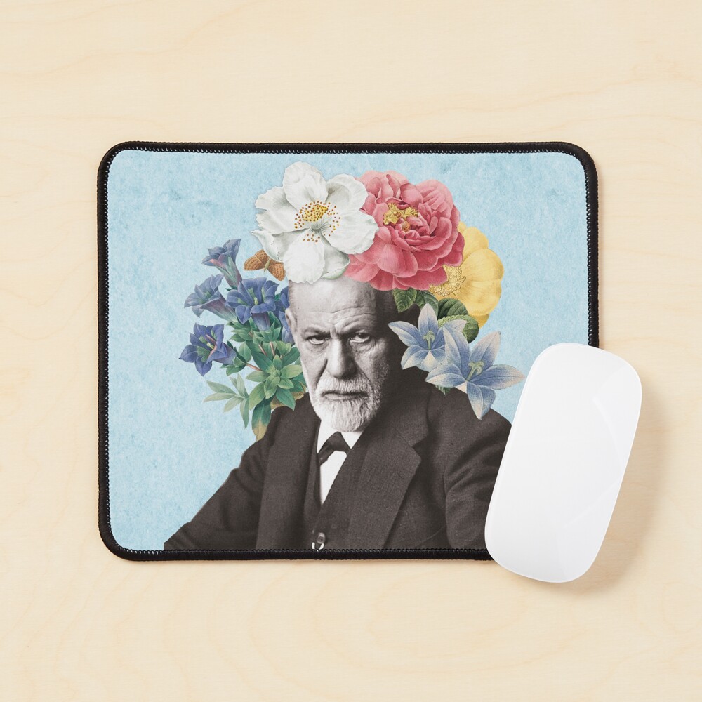 "freud flower head" Sticker by luliga | Redbubble