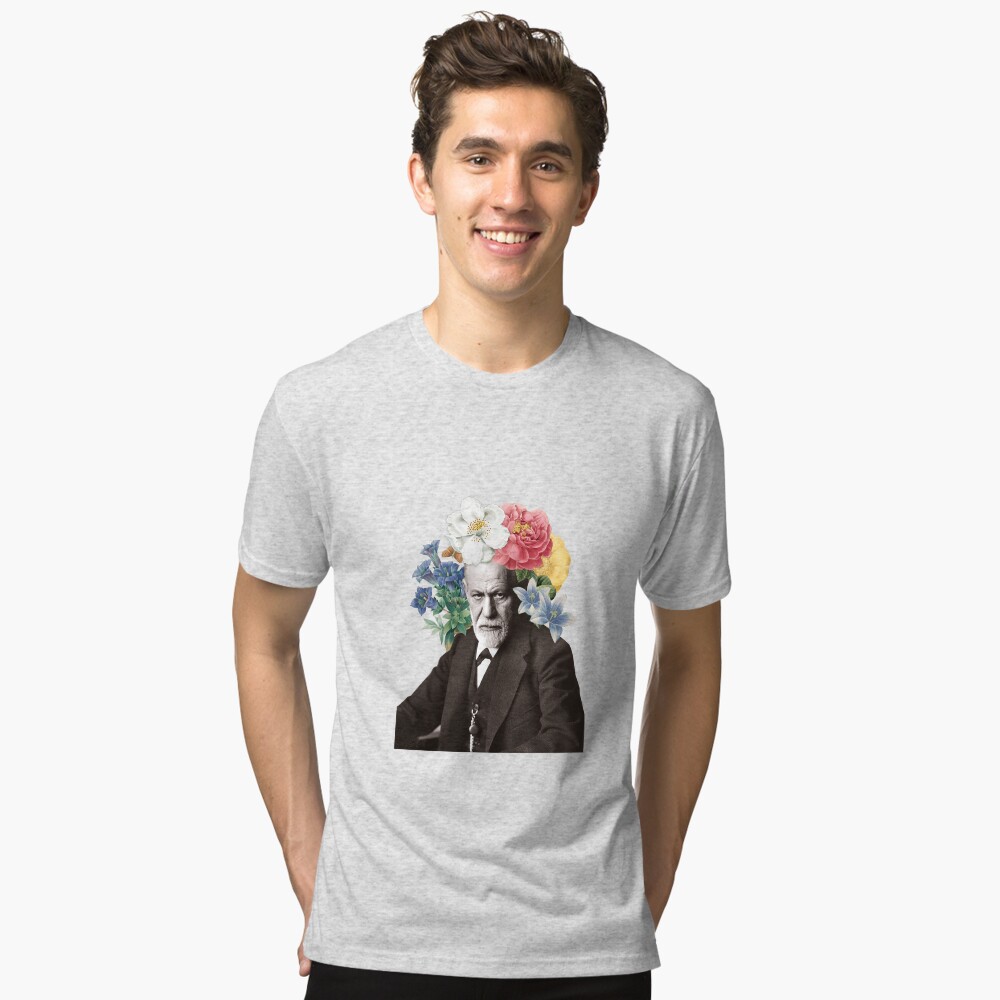 "freud flower head" Sticker by luliga | Redbubble