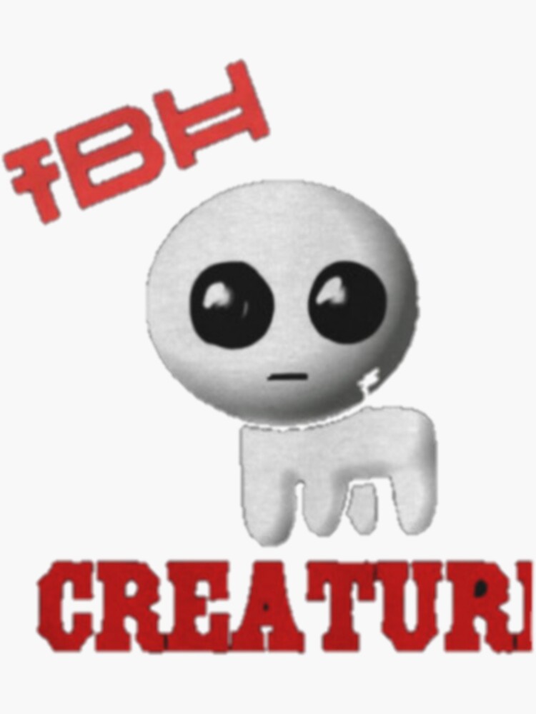 "tbh creature" Sticker for Sale by OttisGervais | Redbubble