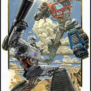 "The Ultimate Battle: Optimus Prime Versus Megatron in the First Generation of Transformers ...