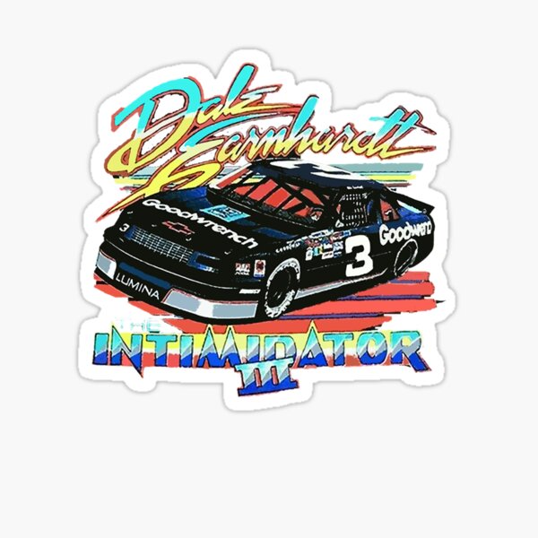 "Vintage Dale Earnhardt Intimidator Racing Tour" Sticker for Sale by ...