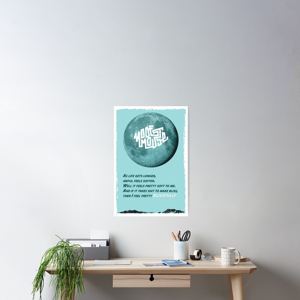 "Modest Mouse" Poster by amandamarquardt | Redbubble