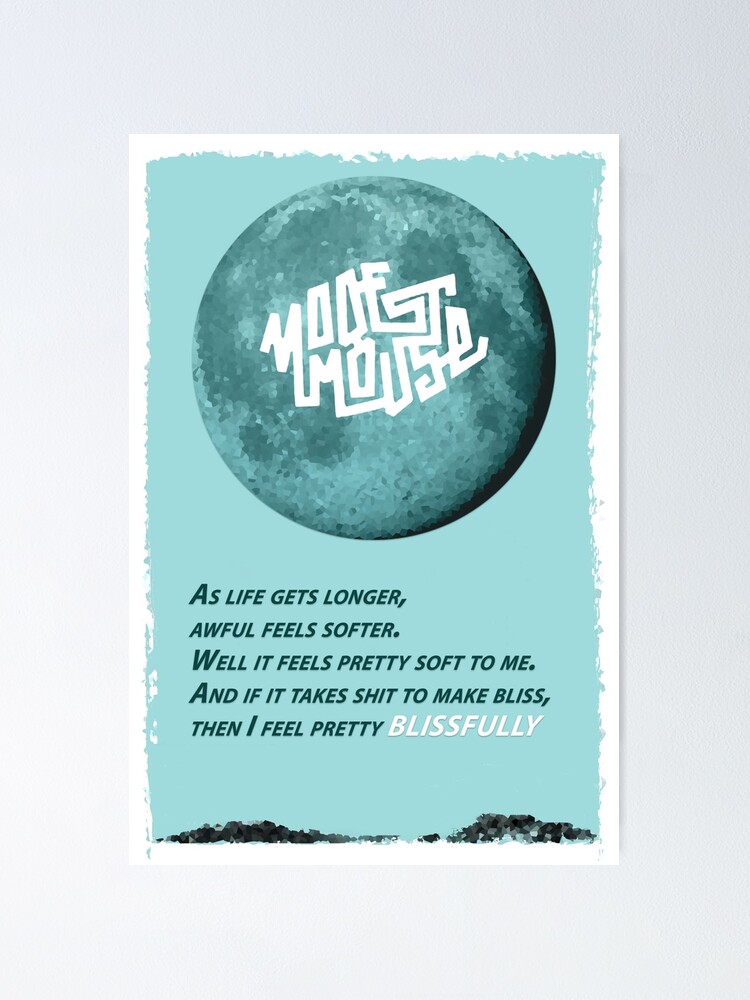 "Modest Mouse" Poster by amandamarquardt | Redbubble