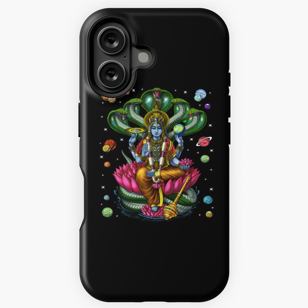 "Hindu God Vishnu" Sticker for Sale by Nikolay Lachezarov Todorov ...