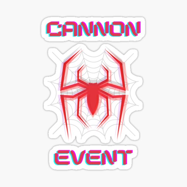 "Canon Event " Sticker for Sale by Wanc Designs | Redbubble