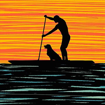 "SUP Dog!" Sticker for Sale by come | Redbubble