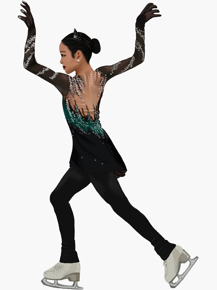 "Minsol Kwon Sticker | Figure Skating Sticker" Sticker for Sale by ...