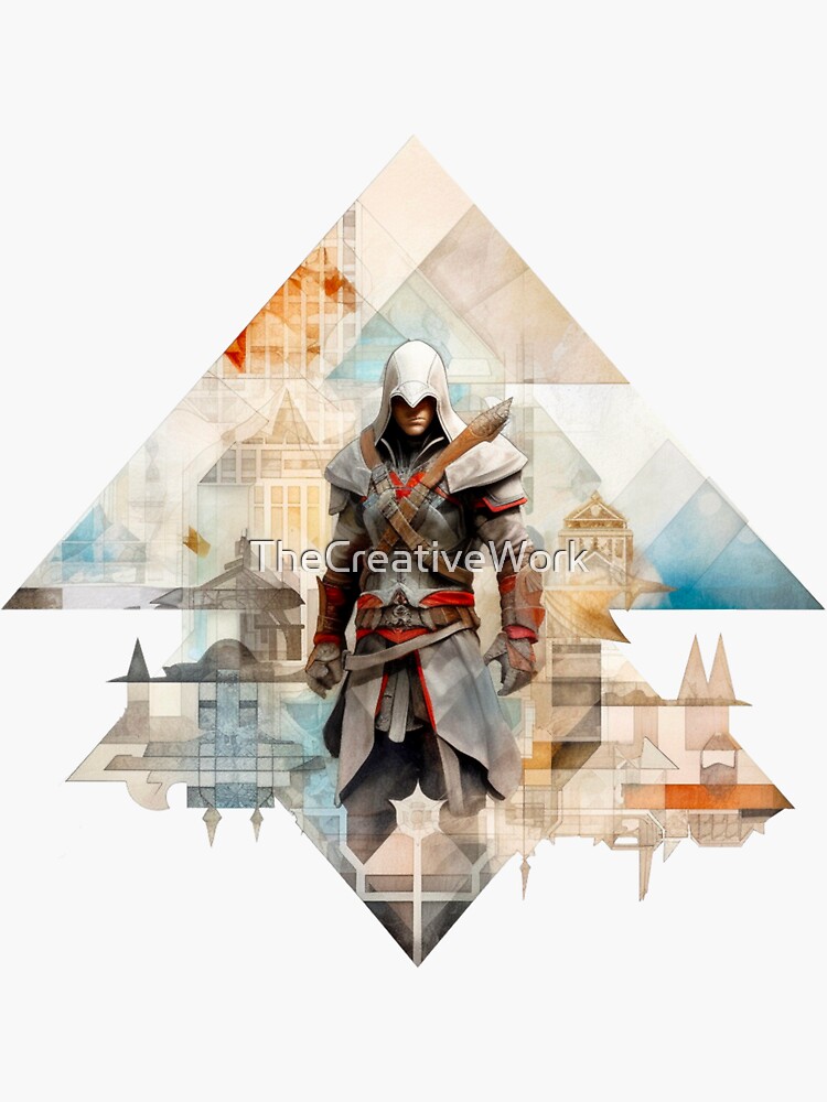 "Assassin's Creed Gaming" Stickerundefined by TheCreativeWork | Redbubble