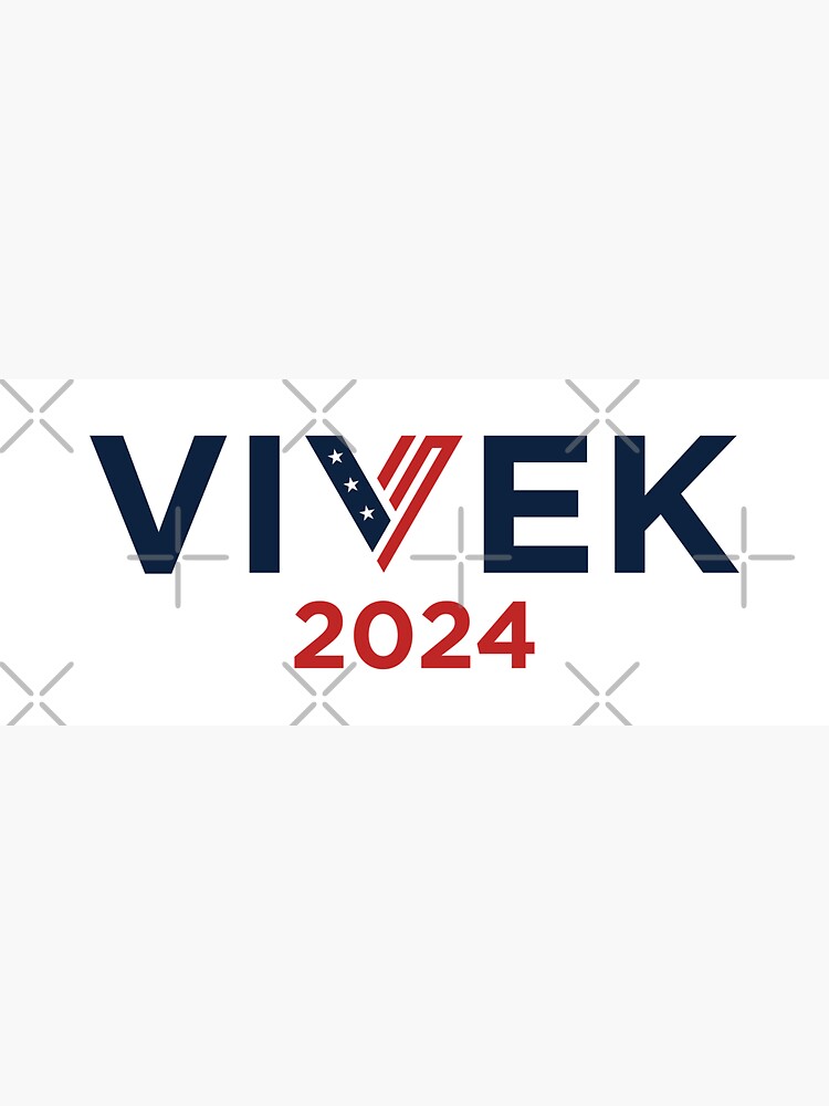 "Vivek 2024 Republican For President" Sticker for Sale by Heartworx ...