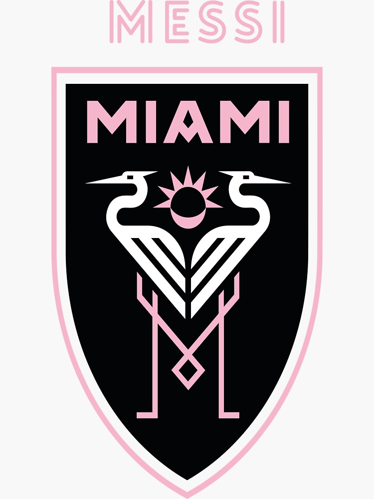 "MESSI INTER MIAMI" Sticker for Sale by AGARI ★★★★★ | Redbubble