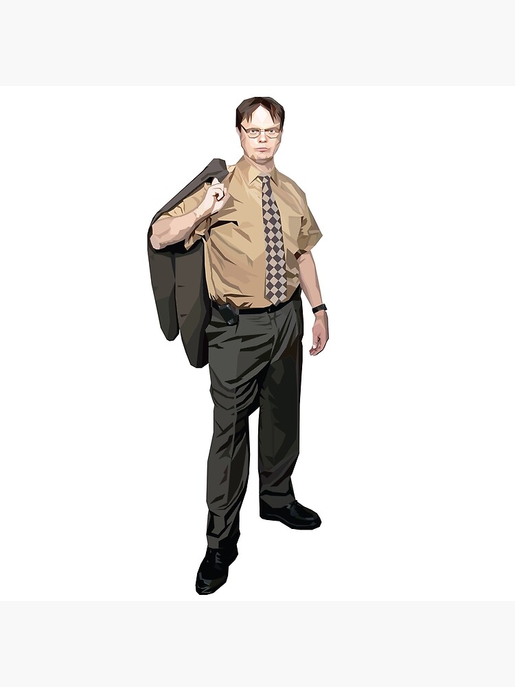 "Dwight Kurt Schrute III - The Office" Canvas Print by GatoFeoDesigns ...