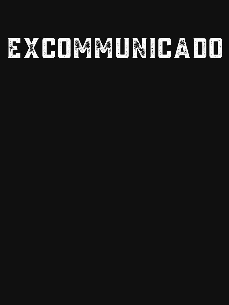 "Excommunicado Shirt - Funny John Wick Hitman Excommunicado" T-shirt ...