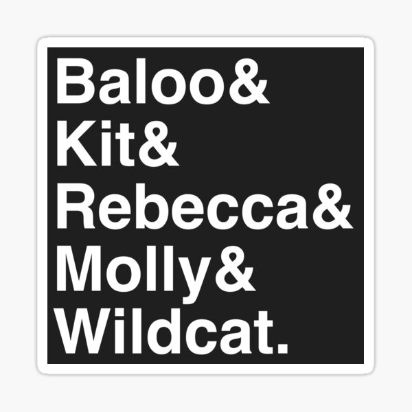 "TAL White" Sticker by DisPunx | Redbubble