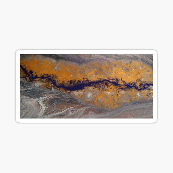 "After the Gold Rush" Sticker for Sale by Zebrartuk | Redbubble