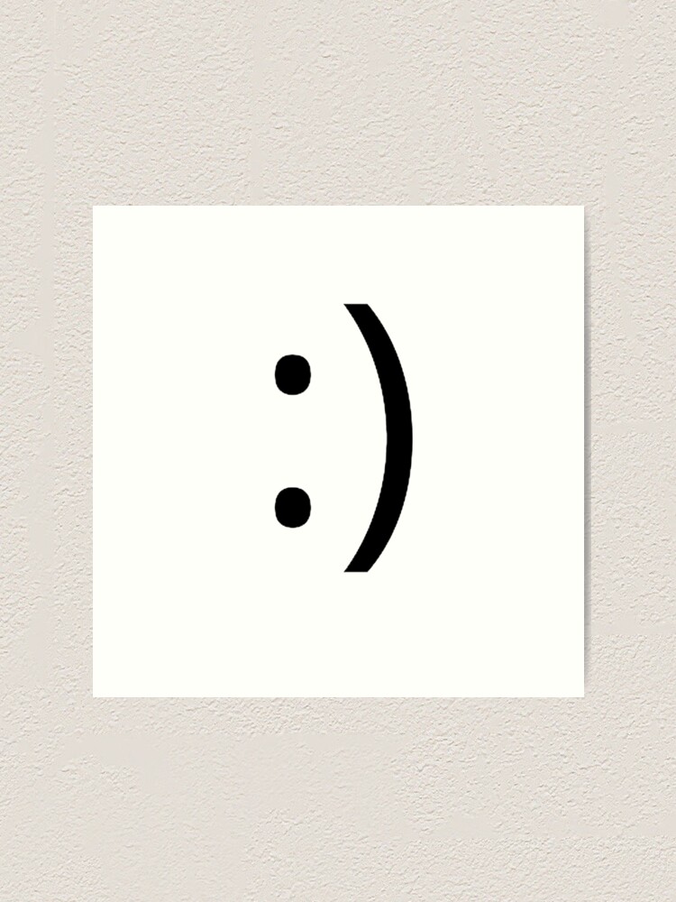 "Old school smiley face, sideways smily face, original text smile, pre ...