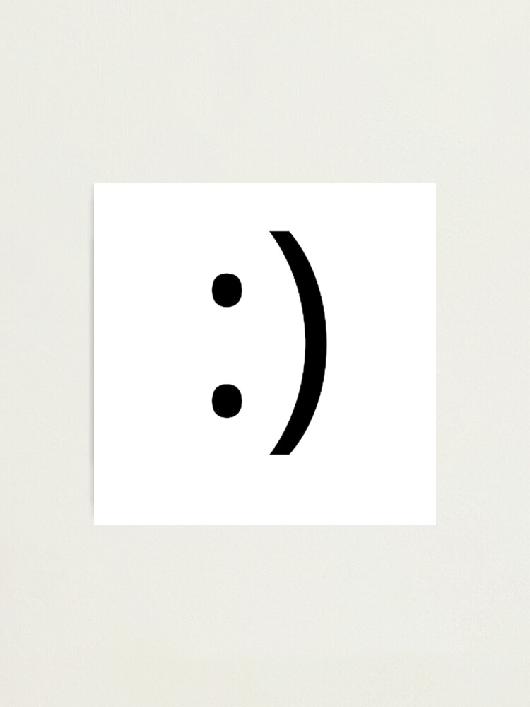 "Old school smiley face, sideways smily face, original text smile, pre ...