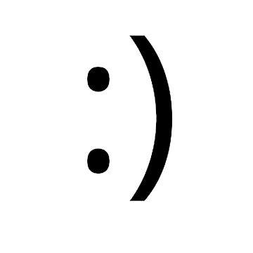 "Old school smiley face, sideways smily face, original text smile, pre ...