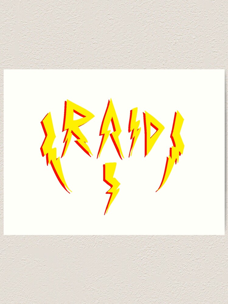 "raid logo" Art Print for Sale by SkullRaptor | Redbubble