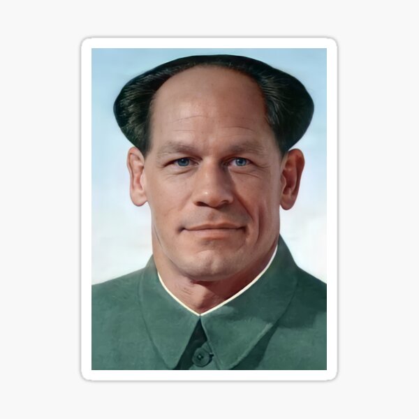 "John China" Sticker by nismod | Redbubble