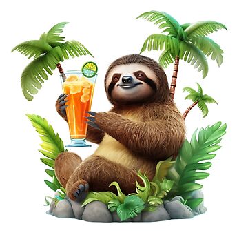 Rainforest Sloth Clip Art