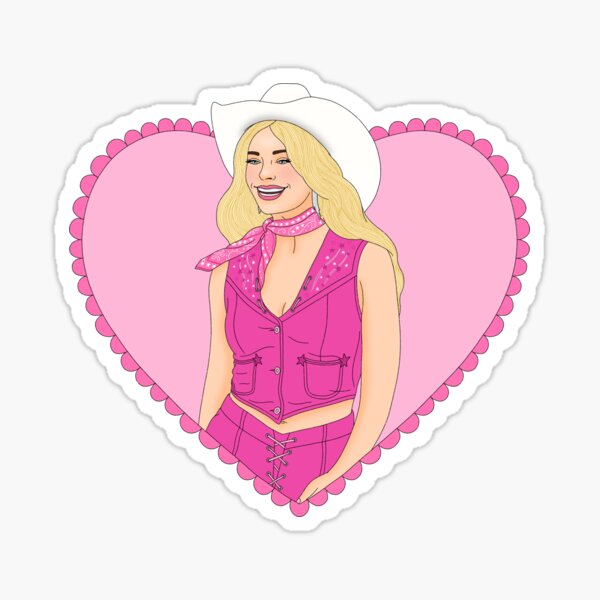"Barbie girl" Sticker for Sale by StargirlRen | Redbubble