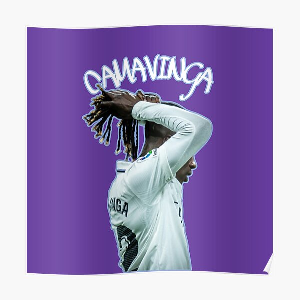 "Camavinga - Real Madrid" Poster for Sale by footballrb | Redbubble
