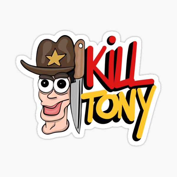 "Kill Tony Fan Logo With Tony Hinchcliffe Head & Cowboy Hat With ...