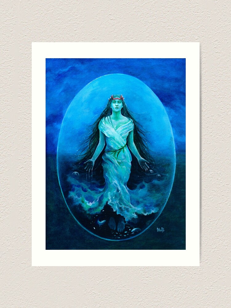 "Amphitrite" Art Print by DawnOTheShed | Redbubble