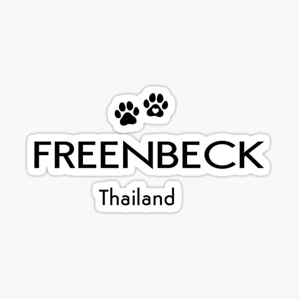 "FreenBeck love dogs" Sticker for Sale by girlslove | Redbubble