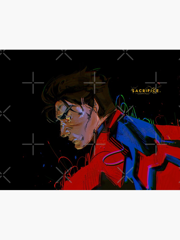 ""Sacrifice" Miguel O'Hara " Sticker for Sale by Lemonlimer07 | Redbubble