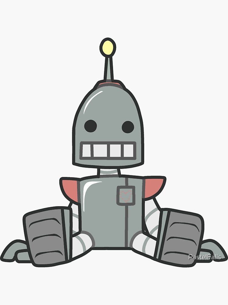 "Tobey's Robot" Sticker for Sale by PastelFalls | Redbubble