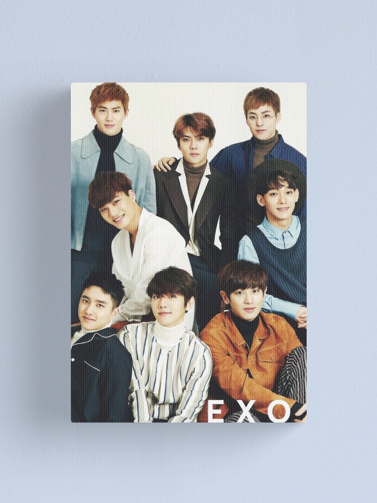"exo" Canvas Print for Sale by jloving8 | Redbubble