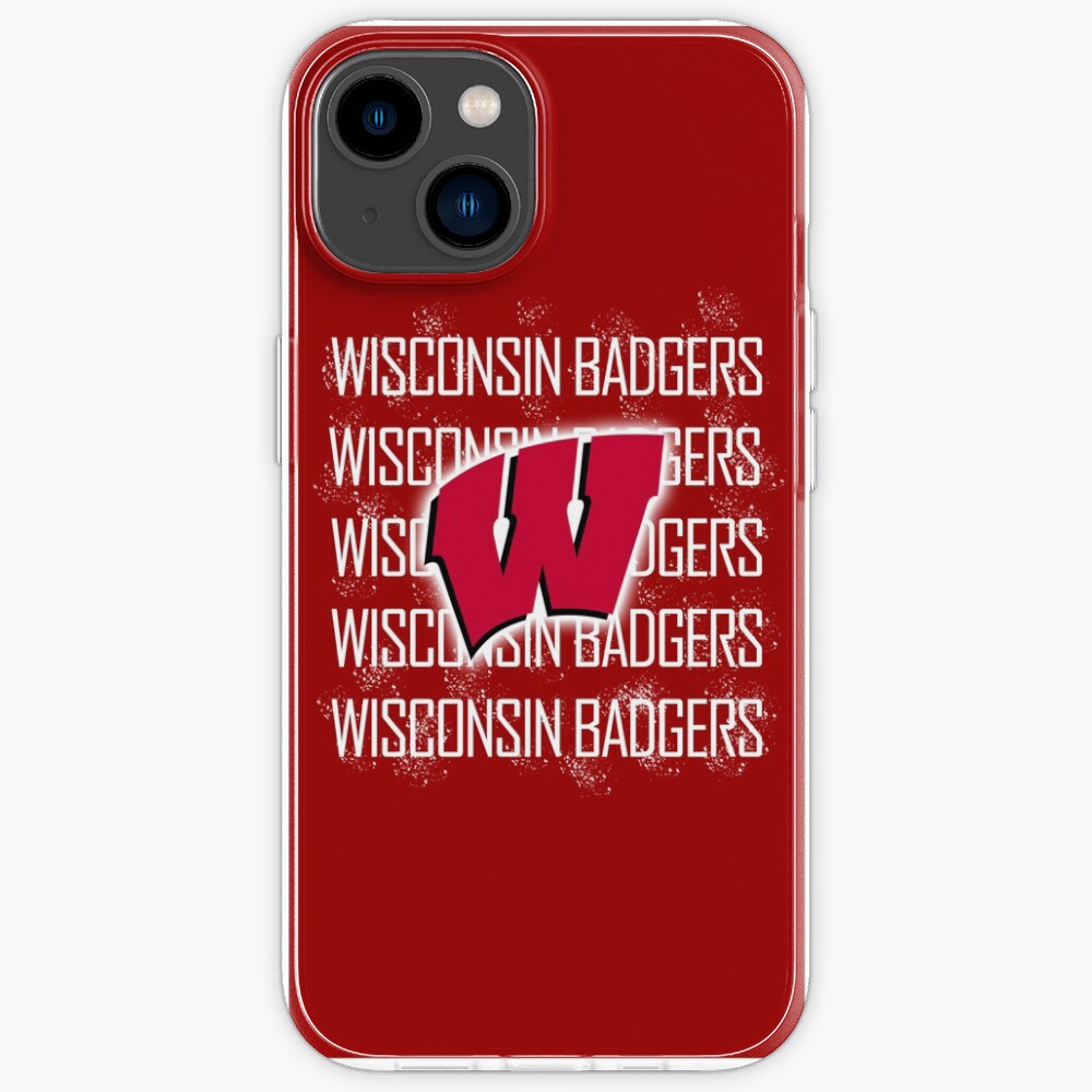 "Wisconsin Badger Phone Cases" iPhone Case for Sale by jsdesign1 ...