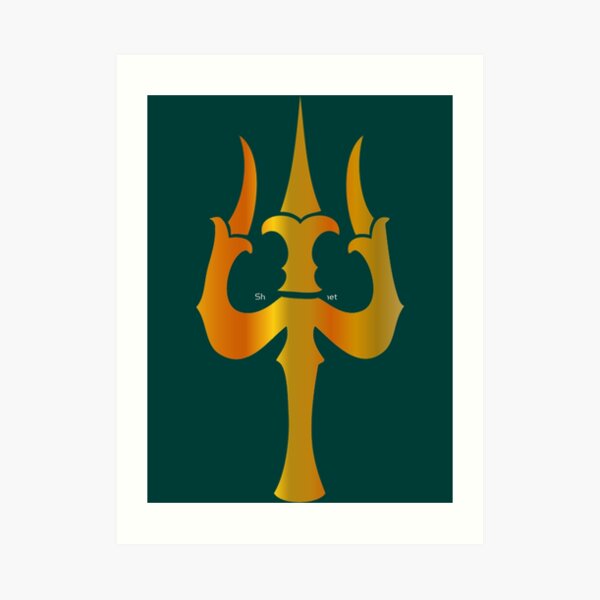 "Trident of Shiva- Trishul, sacred symbols of Shaivism- Happy Maha ...