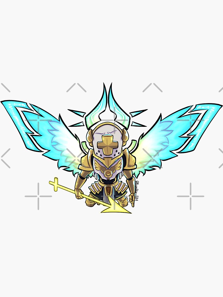 "Gabriel ULTRAKILL" Sticker for Sale by cloudythecursed | Redbubble