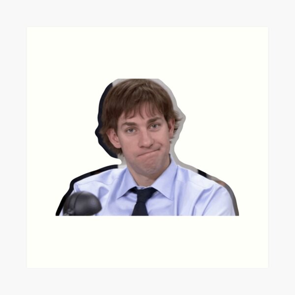 "jim halpert" Art Print by emswim07 | Redbubble