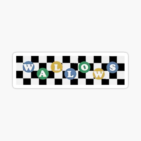 "Wallows" Sticker for Sale by ShopMonica863 | Redbubble