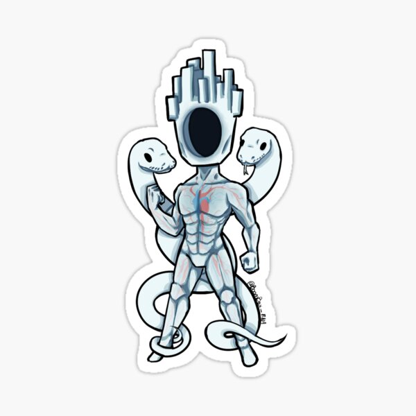 "Minos Prime ULTRAKILL" Sticker for Sale by cloudythecursed | Redbubble